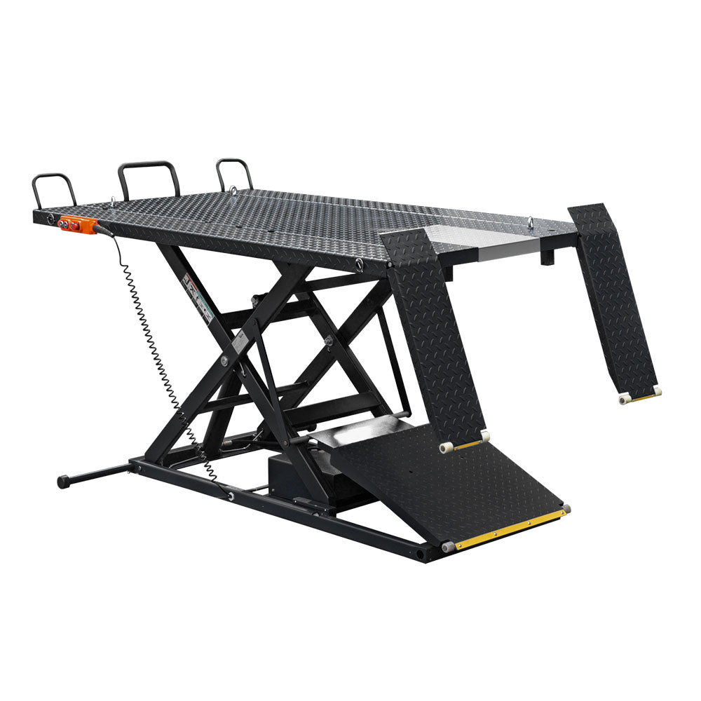 iDEAL A-2200IEH-XR ATV Lift w/ Motor & Ramp - Black Edition — Freedom ...