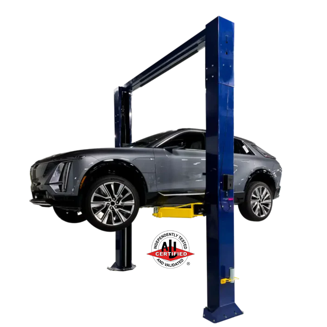 Challenger Lifts 12K Heavy Duty 2-Post Adjustable Car Lift with 2ft Ex ...