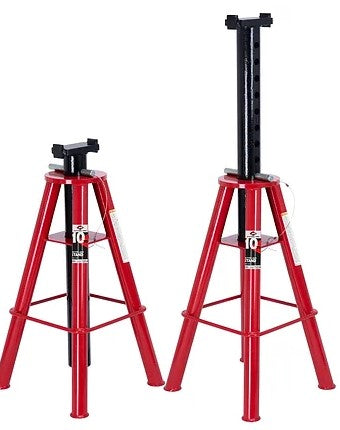 American Forge & Foundry 10 Ton Pin Style Truck Stand Set — Freedom ...